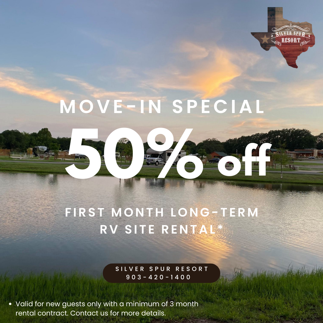 Extend Your Stay at Canton KOA! Long-term RV Spots in Canton, TX ...